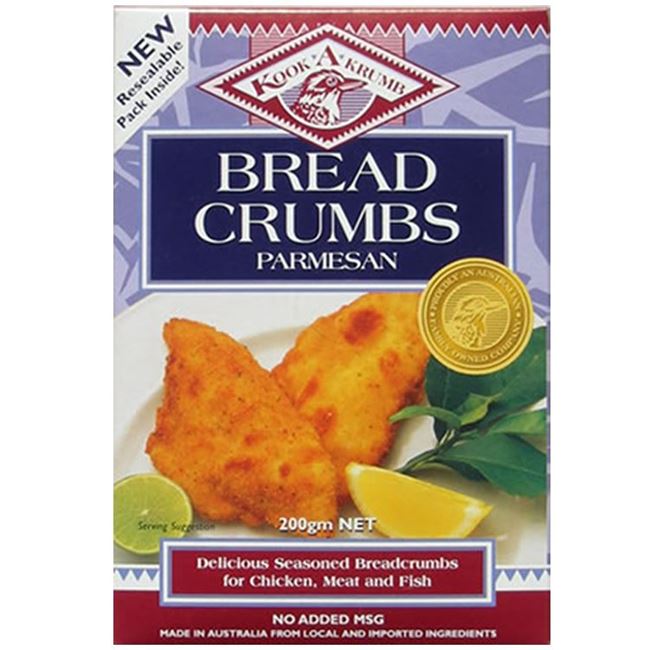 KAK BREAD CRUMBS PARMESAN 200G : The Grocery Store